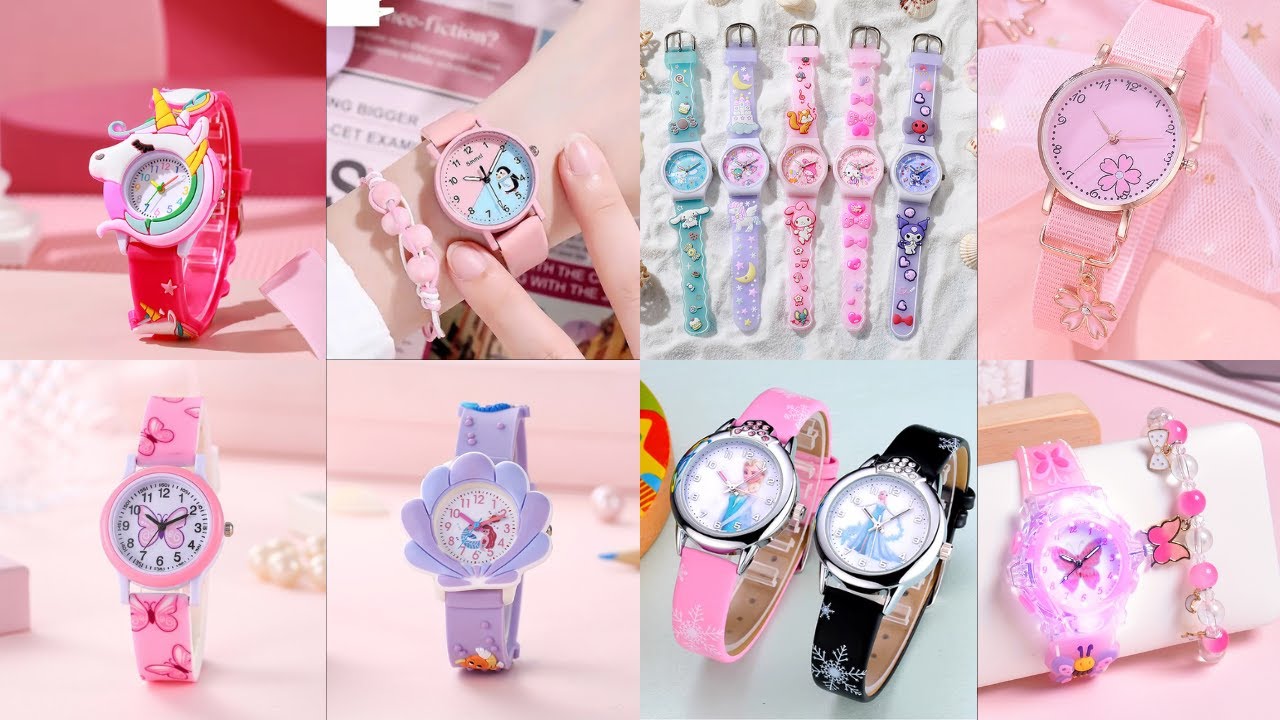 New Watch Designs ideas/Beautiful Kids Watch Collection 2025/Baby Girl ...