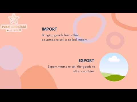 Import and Export Definition for Kids - YouTube