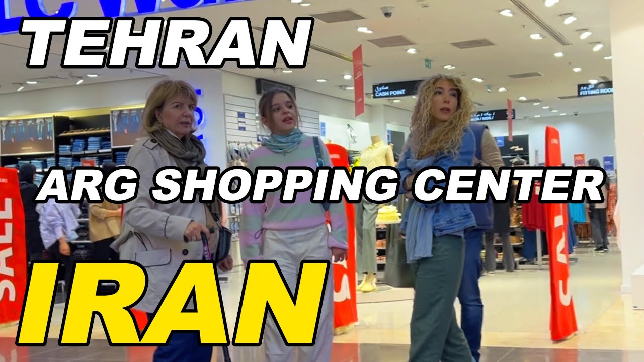 A Lavish Shopping Center in the Heart of Iran | Arg Mall Tehran 2024 ...