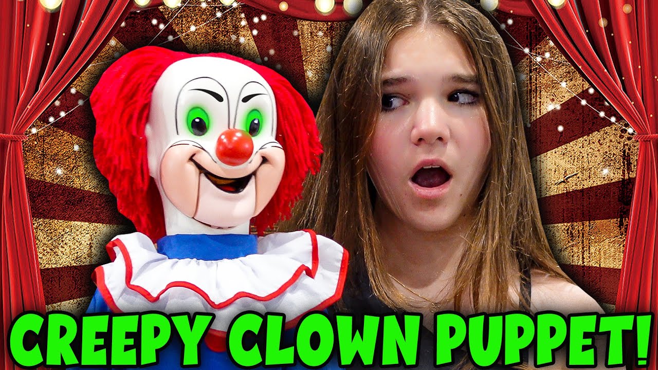 Beware Of Bozo The Clown! Creepy Clown Puppet! - YouTube