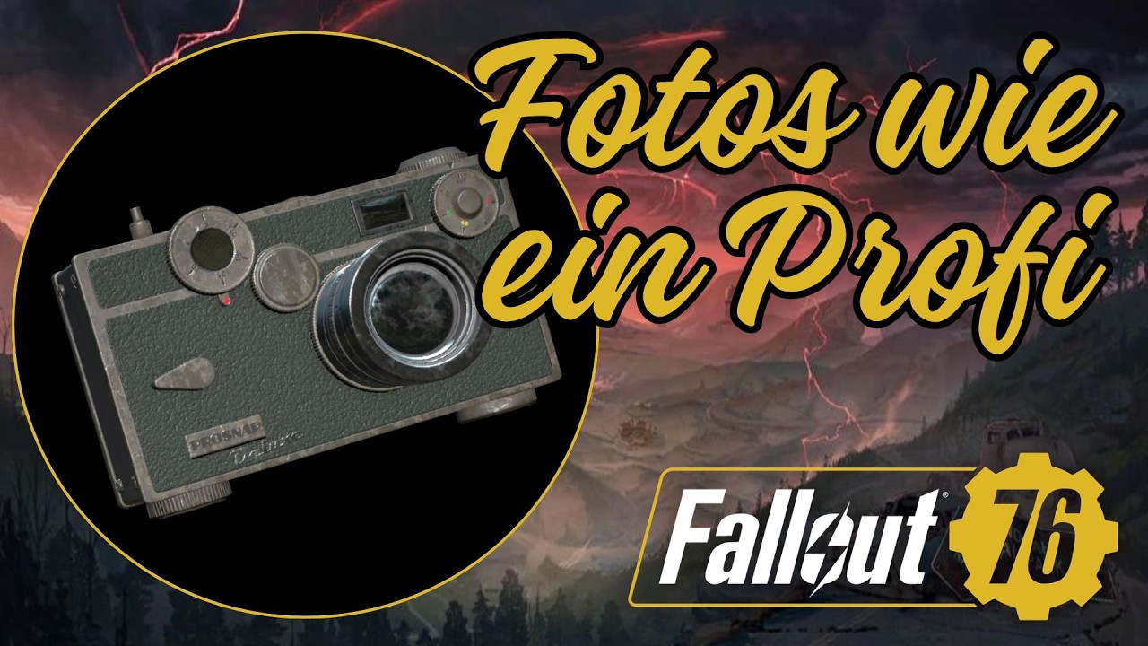 Fallout 76 - Pro Snap Deluxe Cam - Fotos machen wie die Profis - YouTube