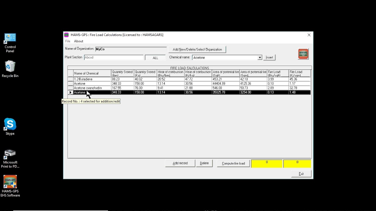Fire Load Calculation software As per NFPA 557 Model - YouTube