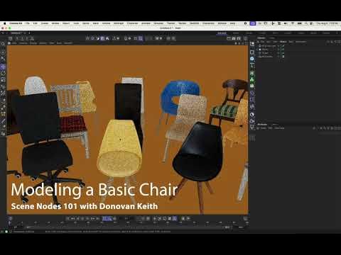 Modeling a Chair with Scene Nodes [Scene Nodes 101] - YouTube