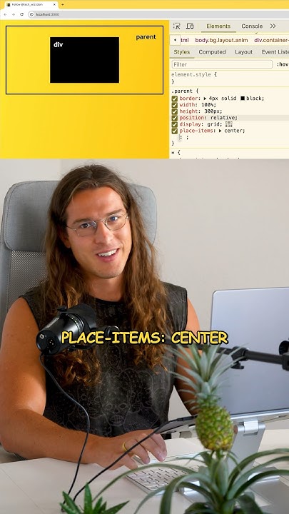 How to center a div? Write your favourite code 👇 #css - YouTube