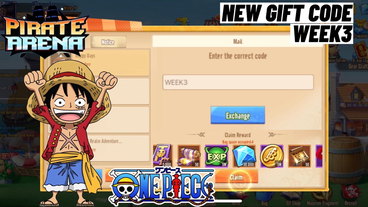 New Gift Code Pirate Arena Mobile - YouTube
