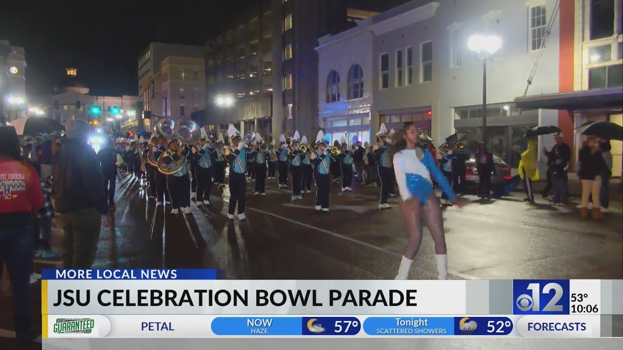 Jackson hosts JSU Tiger Football National Champions Parade - YouTube