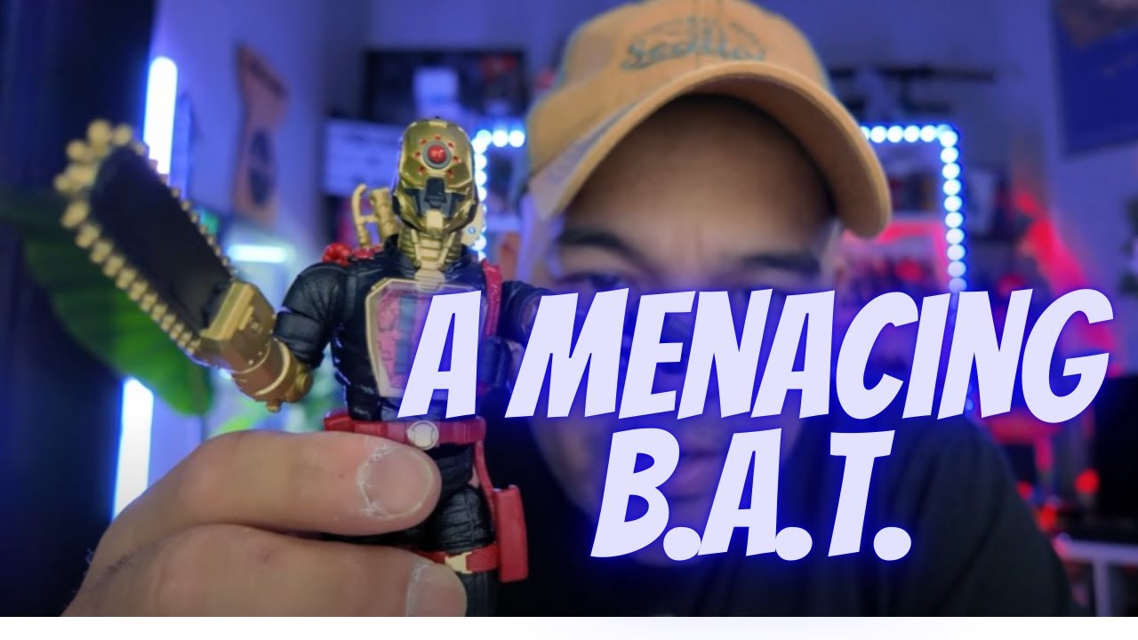 GI JOE CLASSIFIEDS IRON GRENADIER BAT Trooper | Menacing compared to ...