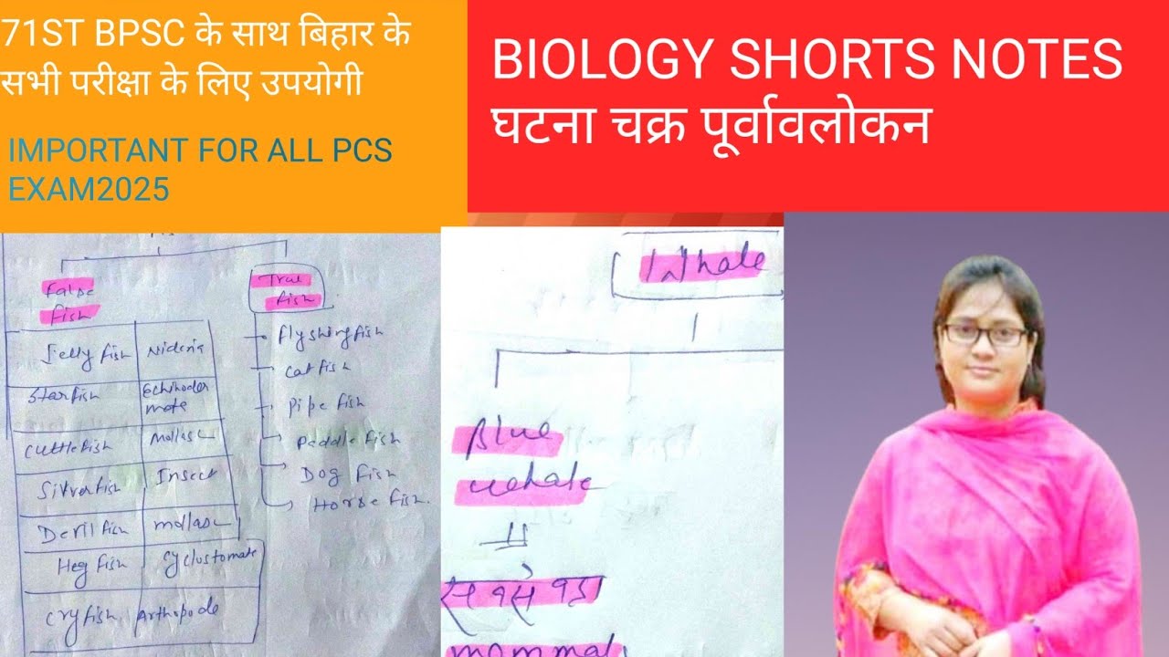 BIOLOGY|| CLASS 3|| 71ST BPSC|| IMPORTANT|| ALL PCS EXAM 2025 - YouTube