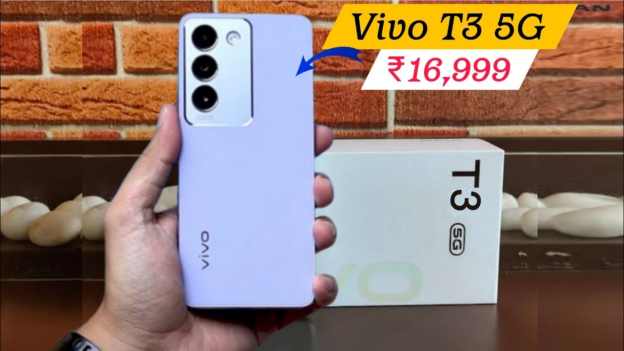vivo t3 5g first look & launch date in india l Vivo t3 5g price in ...