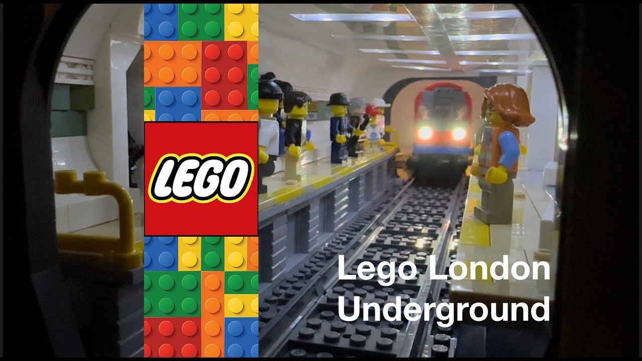 Lego London Underground - YouTube