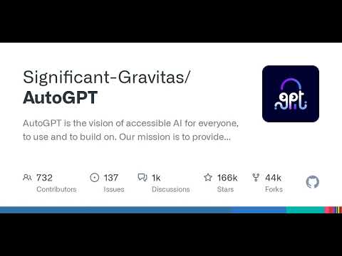GitHub - Significant-Gravitas/AutoGPT: AutoGPT is the vision of accessible AI for everyone, to ...