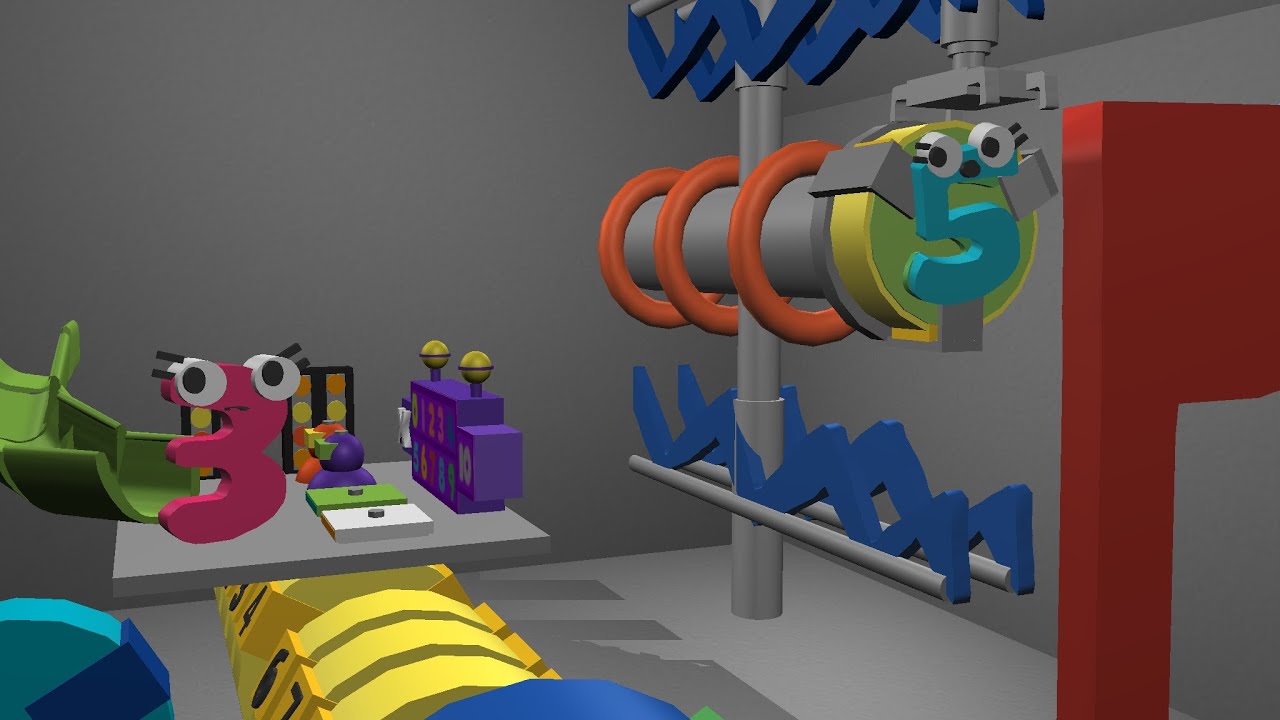 Numberjacks: Speeding Up Today (Test for the 1st Season) - YouTube