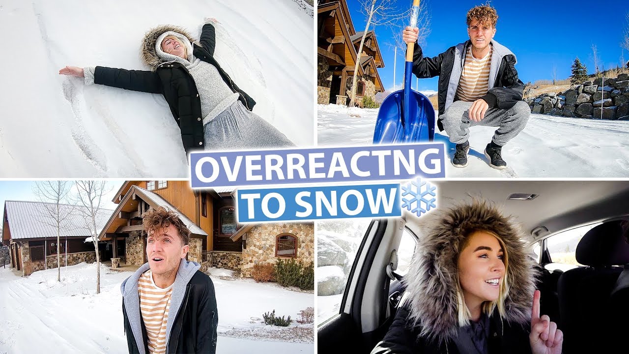 Australians Overreact to Snow - YouTube