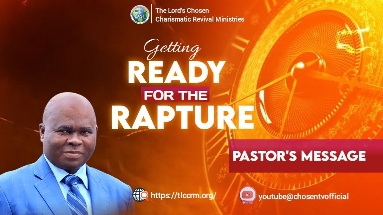 GETTING READY FOR THE RAPTURE OF THE SAINTS IN CHRIST II PST. LAZARUS MUOKA||SCS110824 - YouTube