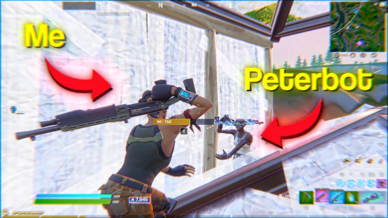 I fought FNCS WINNER Peterbot in Arena… (Fortnite) - YouTube