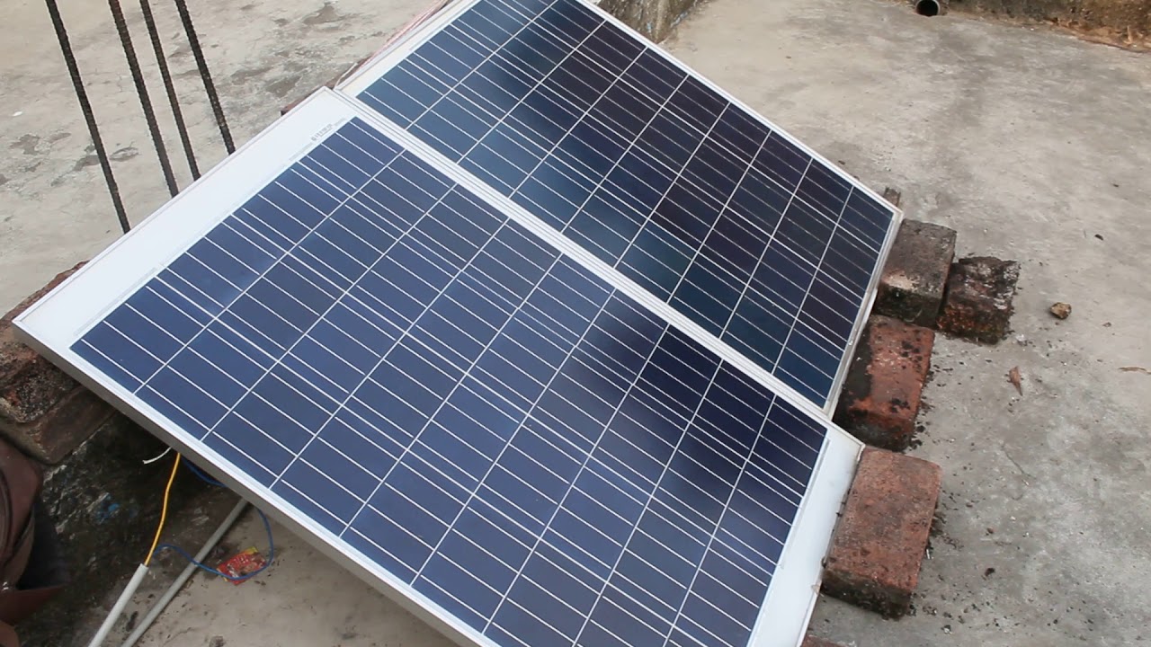 Dc solar system 200 watt free energy - YouTube