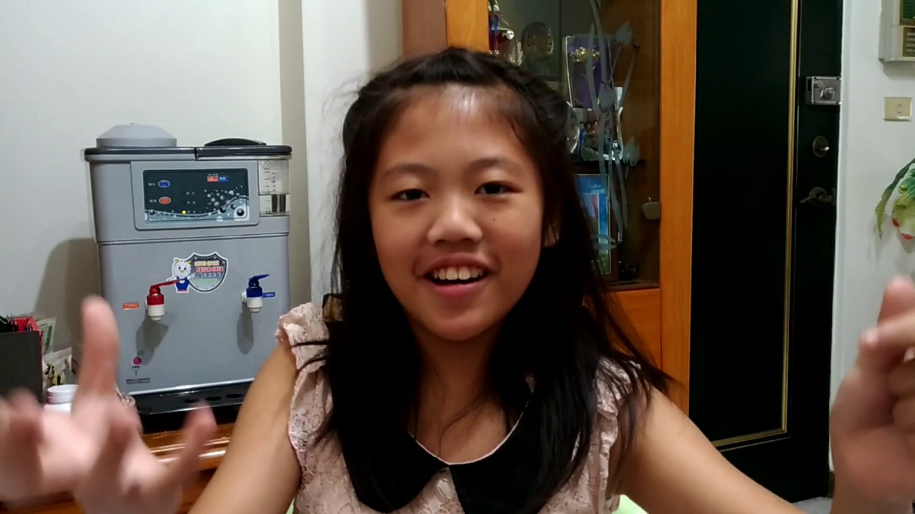Angel Hwang show English chant - YouTube