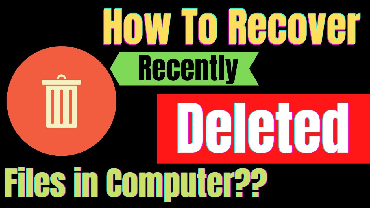 How To Check Deleted Files In Laptop Laptop Mein Deleted Files Kaise How To Check Deleted Files In Laptop Laptop Mein Deleted Files Kaise