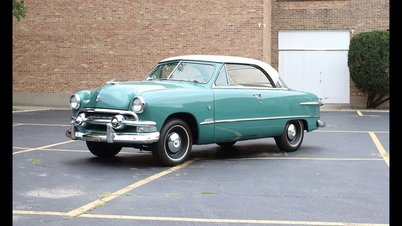 1951 Ford Victoria for sale at Chicago Car Club - YouTube