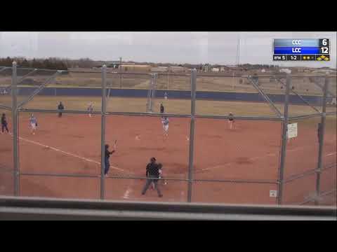 LCC Softball vs Colby Community College Game 2 - YouTube