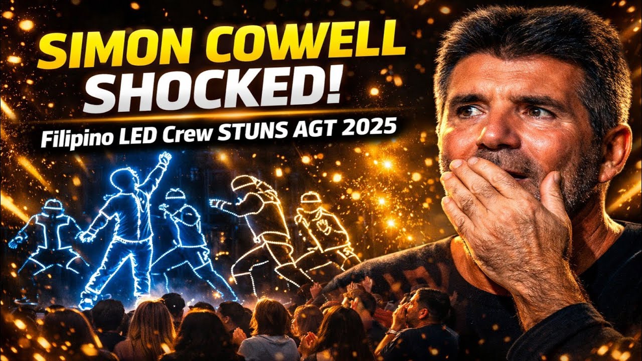 Filipino LED Dance Crew LIGHT WIRE Stuns AGT 2025 | Simon Cowell SLAMS ...