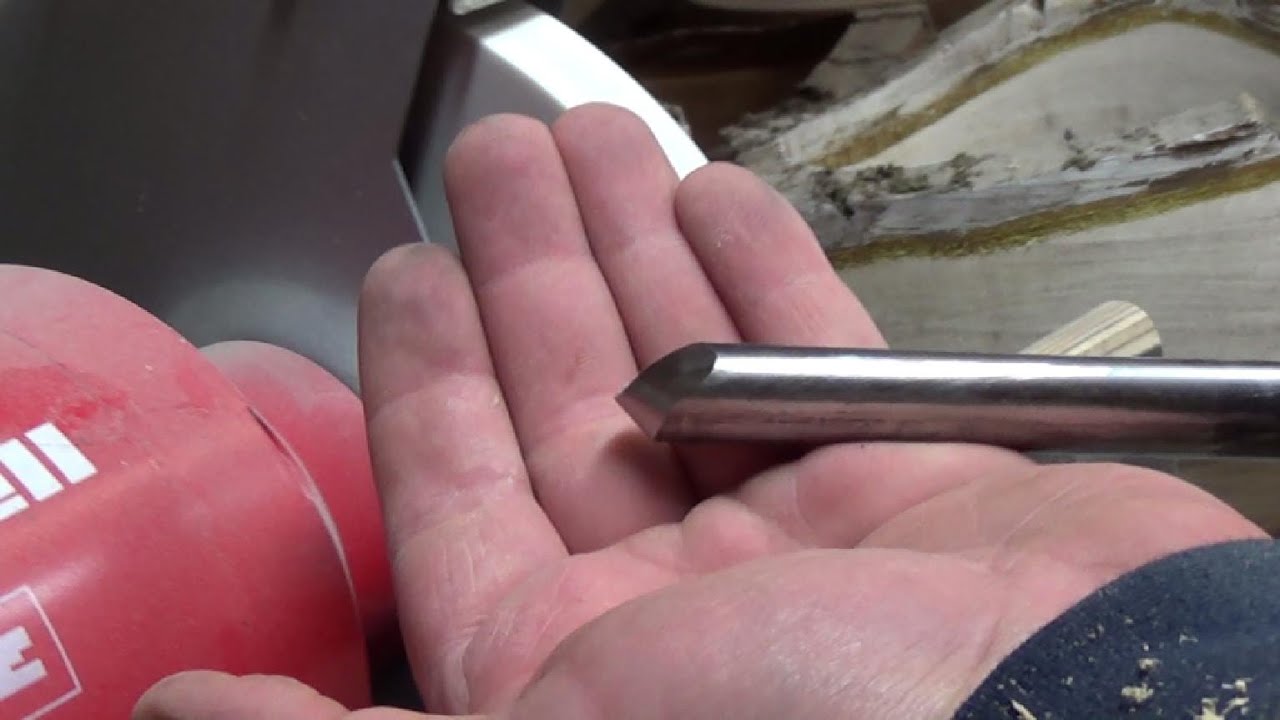 WOODTURNING * SHARPENING BOWL GOUGE * RICHARD RAFFAN'S ASYMMETRIC GRIND ...