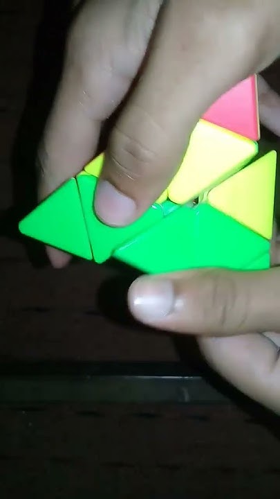 Pyraminx cube solve amazing #shorts - YouTube