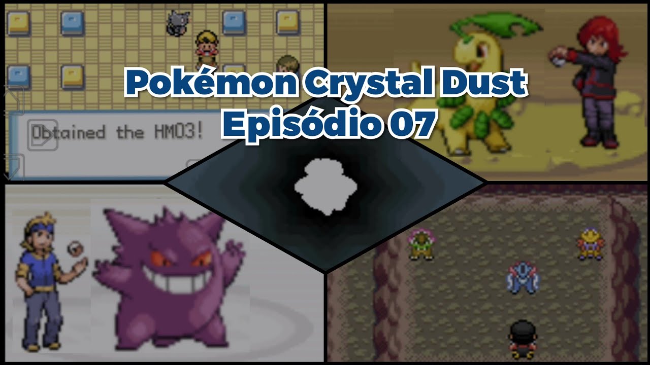 Pokémon Crystal Dust - 07- Explorando A Cidade De Ecruteak & Desafiando ...