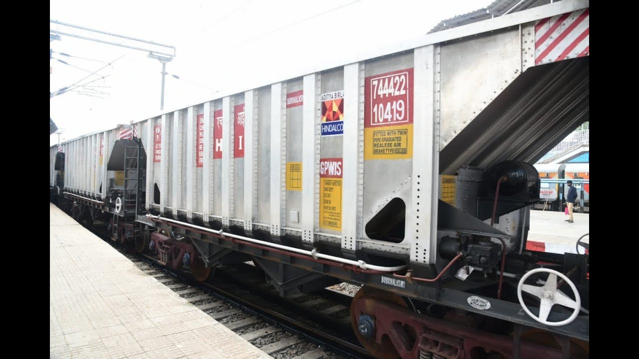 Rail Minister Ashwini Vaishnaw inaugurates India’s 1st Aluminum Freight ...