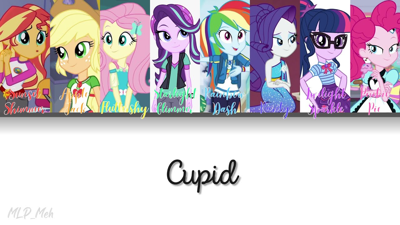 HOW WOULD MLP Equestria Girls SING "Cupid" (FIFTY FIFTY) - YouTube