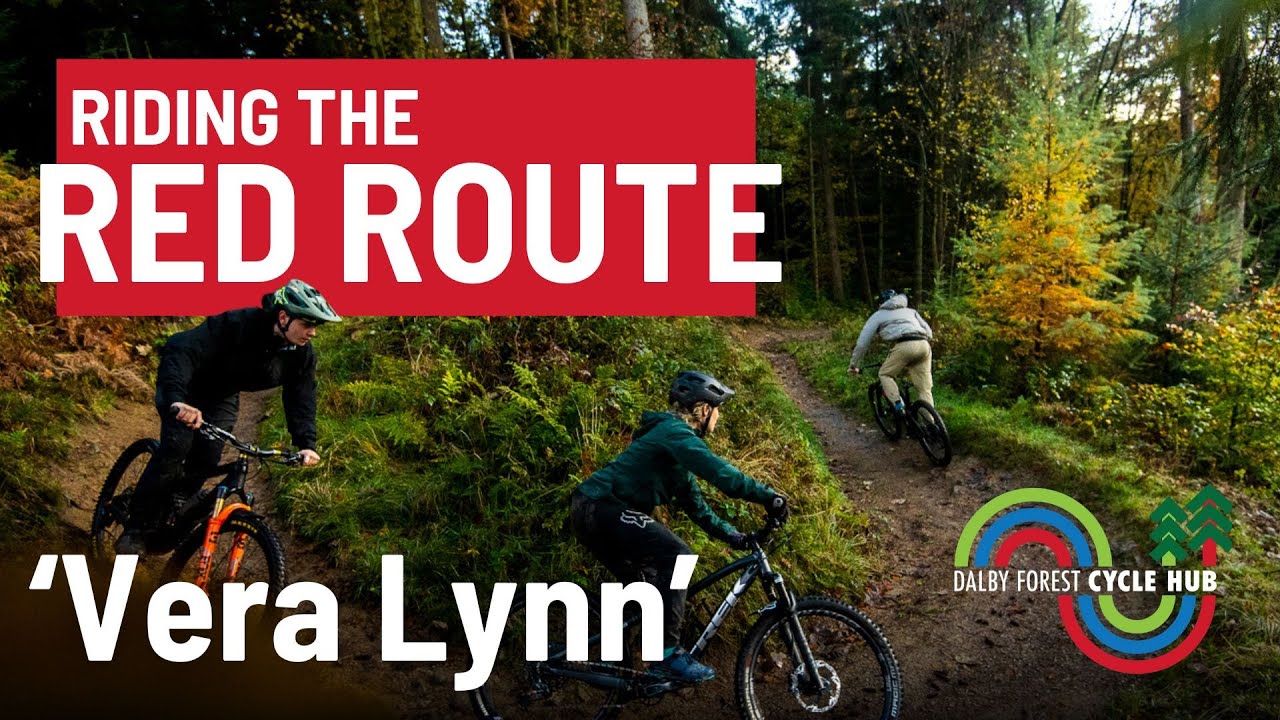 Mountain Biking In Dalby Forest: Red Route - Vera Lynn - YouTube