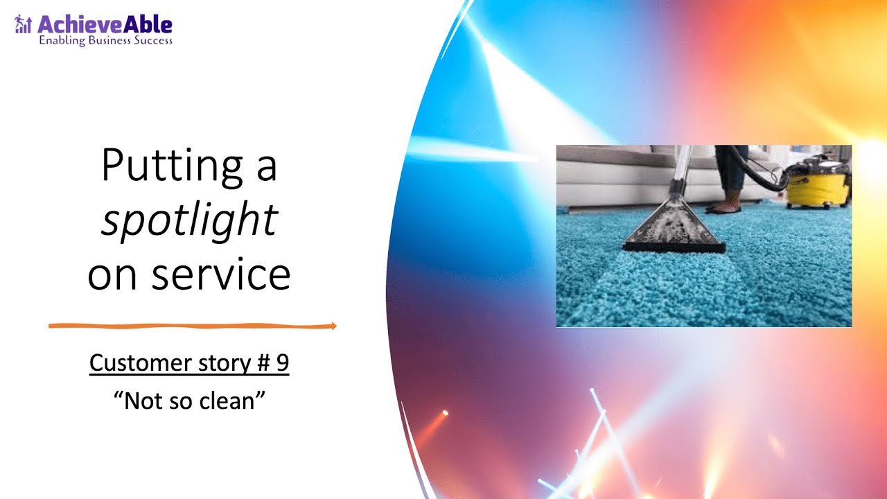 Customer Story No 9: “Not so clean” - YouTube