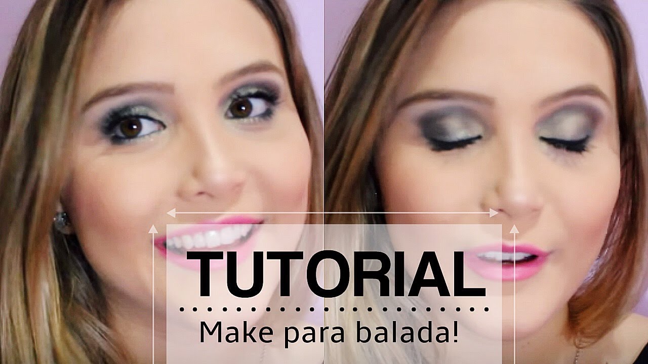 Tutorial Maquiagem para Balada! :) - YouTube