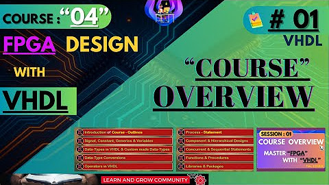 Course 04 : Master FPGA Design with VHDL : From Basics to Advanced Projects - YouTube