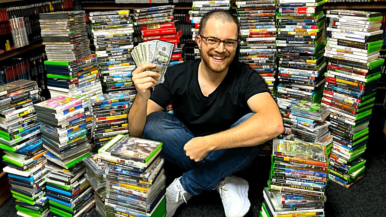 I Traded in 1,000 Video Games - YouTube