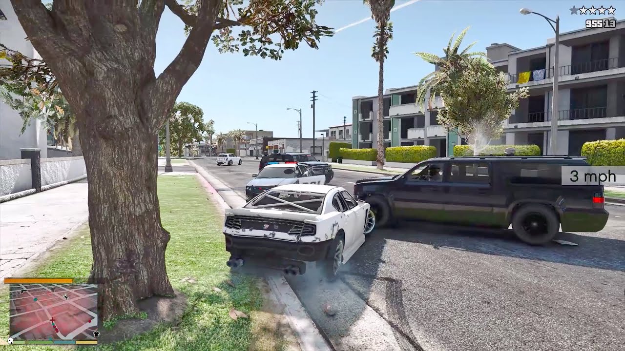 Franklin Surviving 5 star - GTA 5 - YouTube