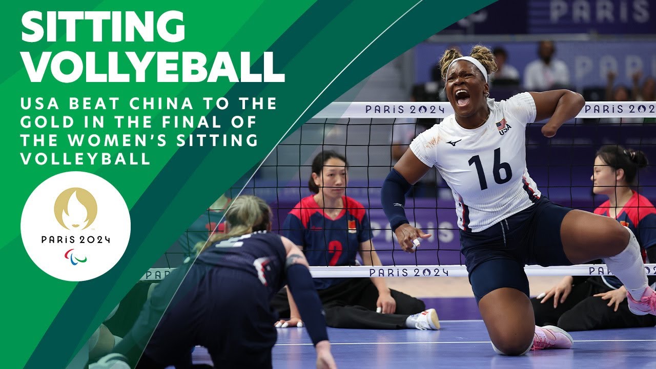 USA Win Women's Sitting Volleyball Gold Medal Match! 🥇🇺🇸 - YouTube