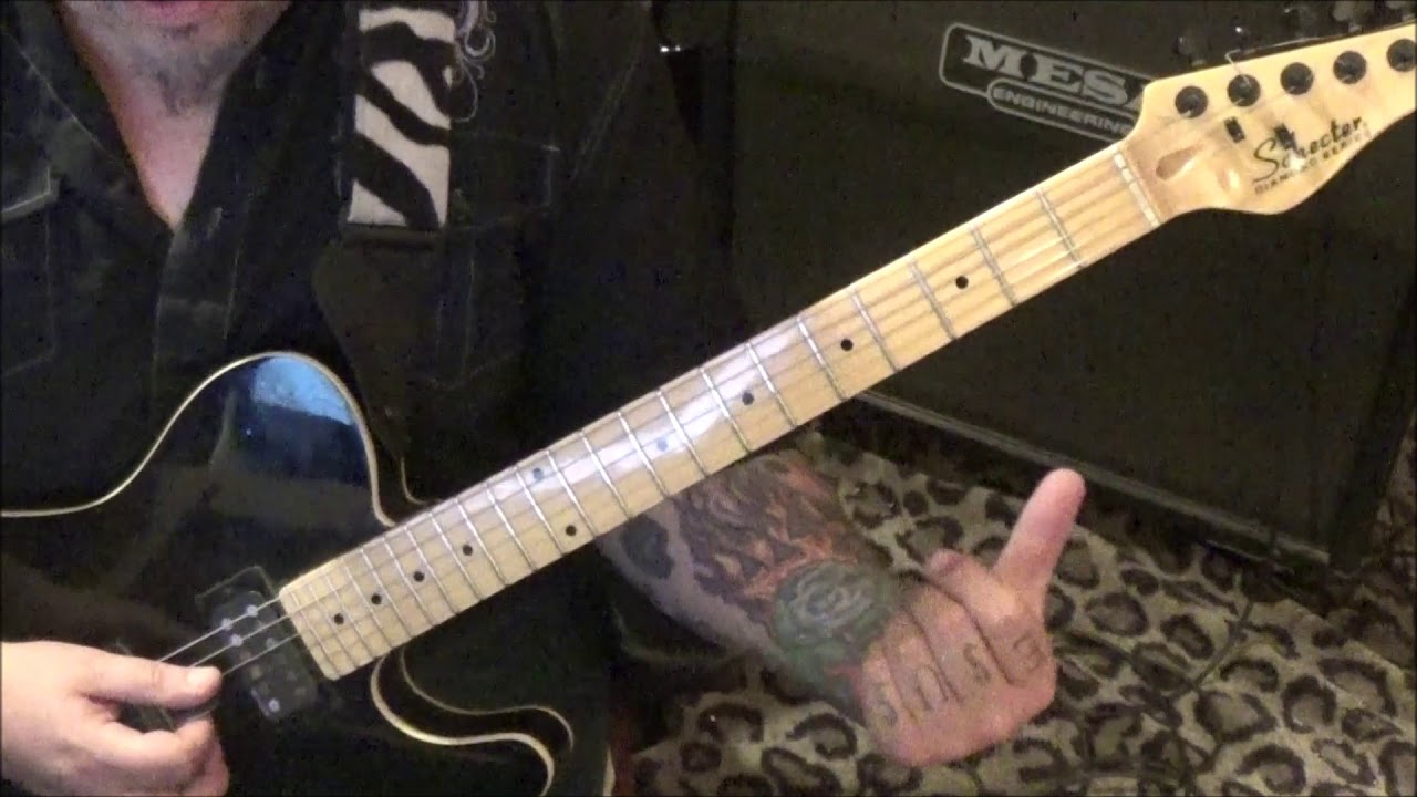 Guns n Roses Nightrain Guitar Lesson + Tutorial - YouTube