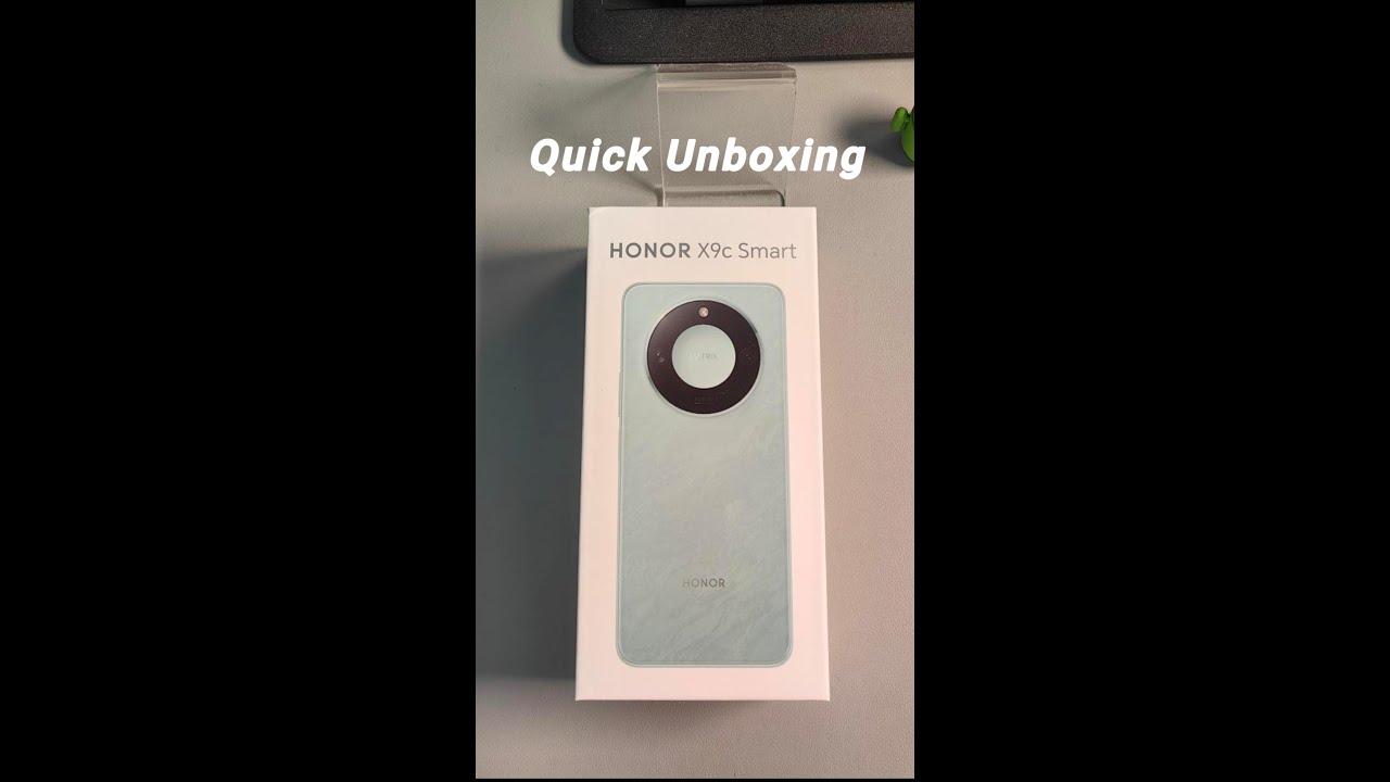 HONOR X9c Smart Quick Unboxing - YouTube