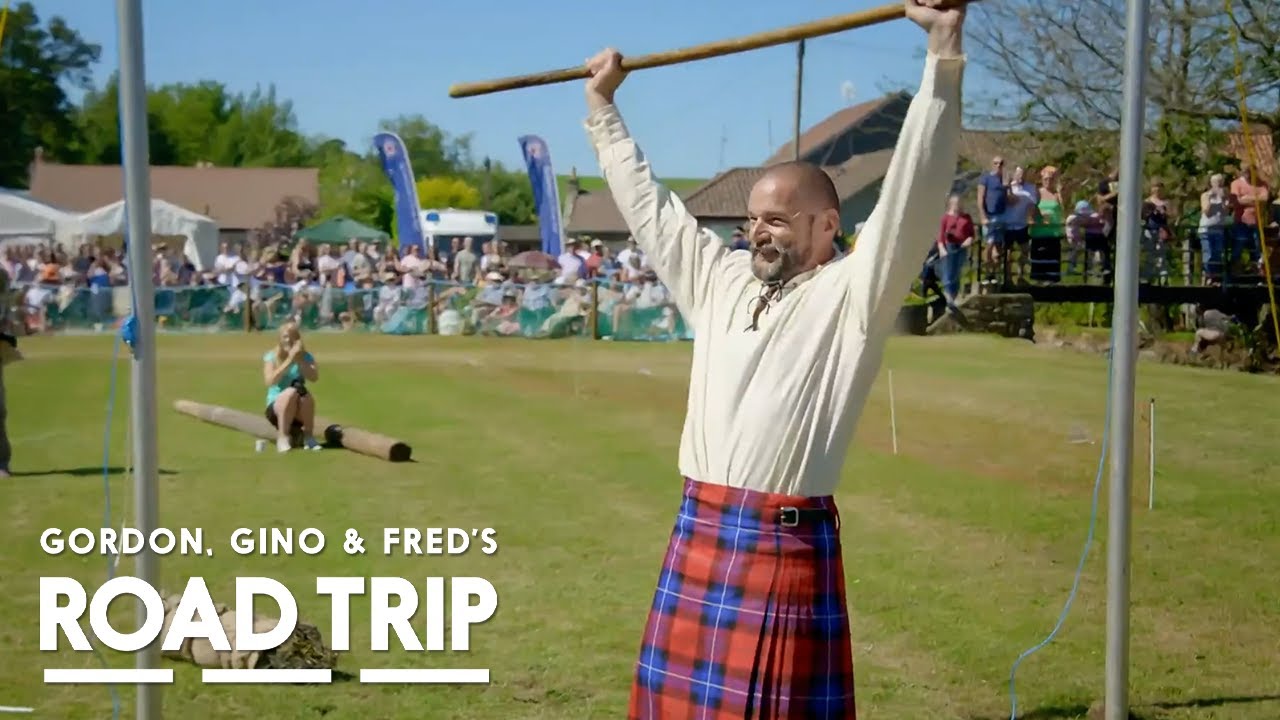 Fred Competes In Scottish Games | Gordon, Gino and Fred: Road Trip ...