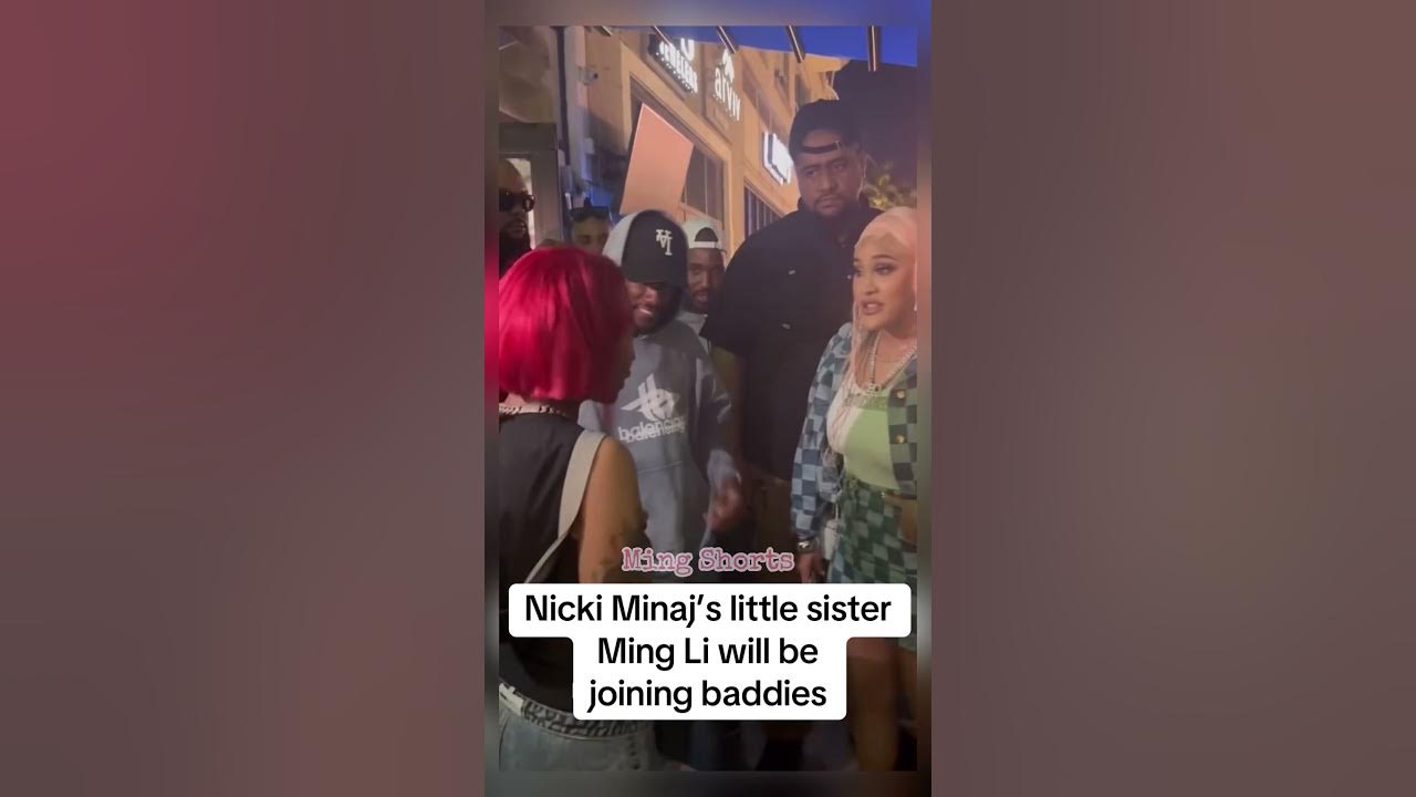 “Ming Li, Nicki Minaj’s sister, just joined the Baddies Gone Wild cast in Brazil! 🇧🇷 - YouTube