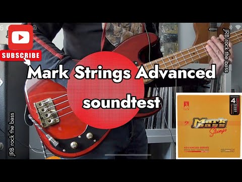 Mark Strings Advanced (steel bass strings) - YouTube