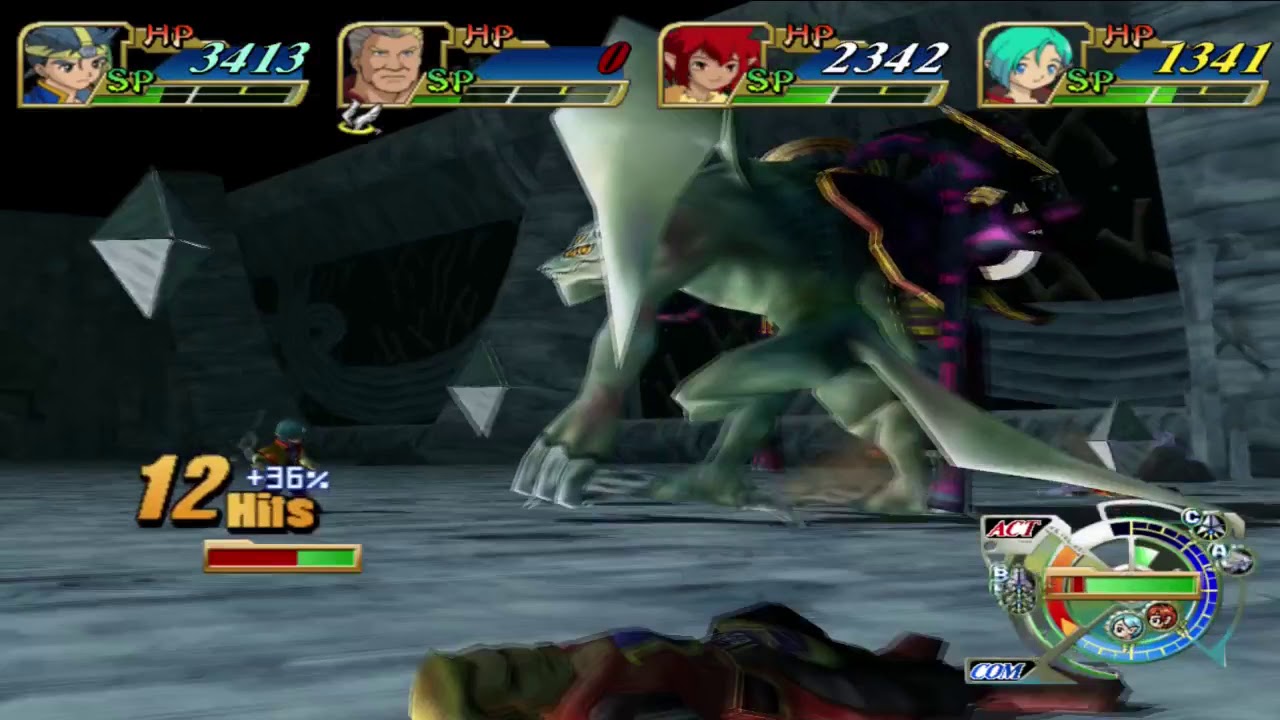 [walkthrough] Grandia Xtreme Zenothlee Level 200 Fight Zenothlee Is