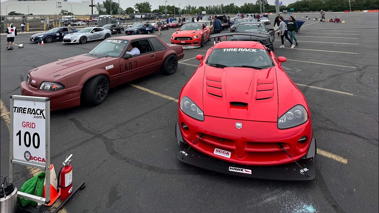 Dodge Viper SCCA Prosolo NJ 2023 - YouTube