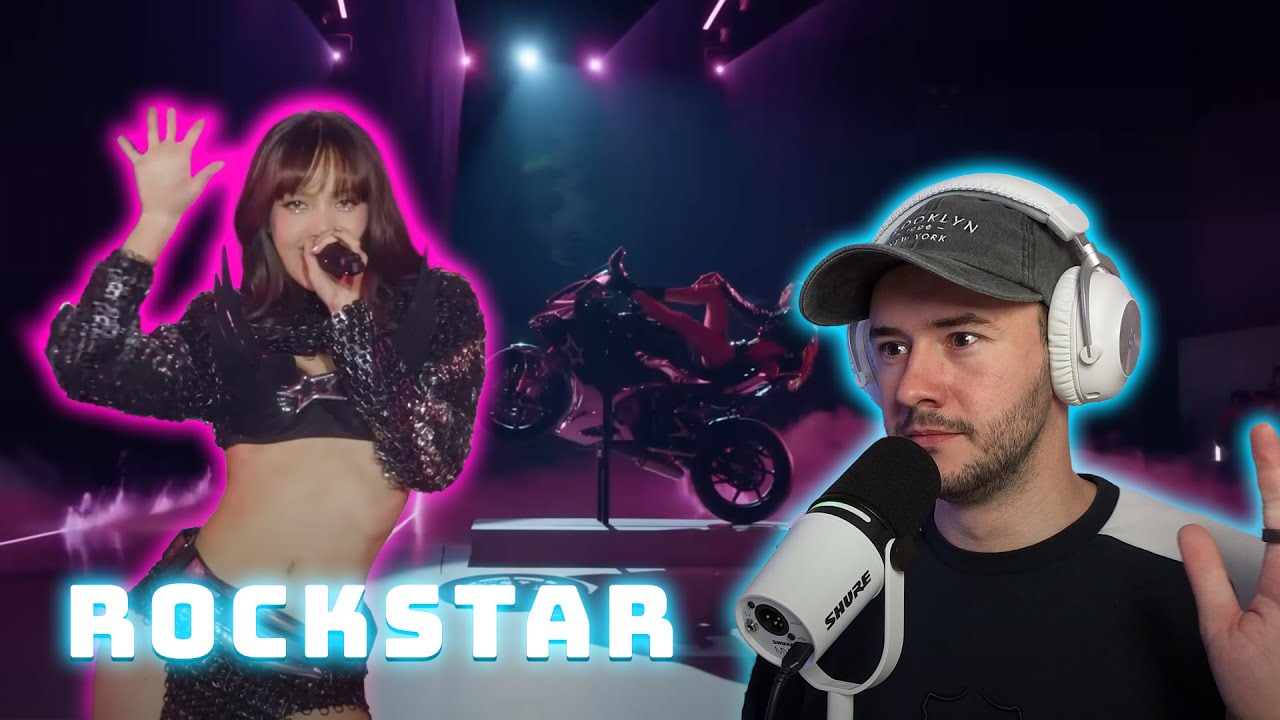 LISA - Rockstar LIVE | REACTION | Victoria secret - YouTube