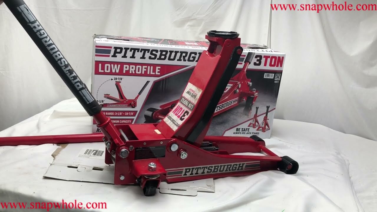 Harbor Freight Pittsburgh 3 Ton Low Profile Rapid Pump Floor Jack How Harbor Freight Pittsburgh 3 Ton Low Profile Rapid Pump Floor Jack How