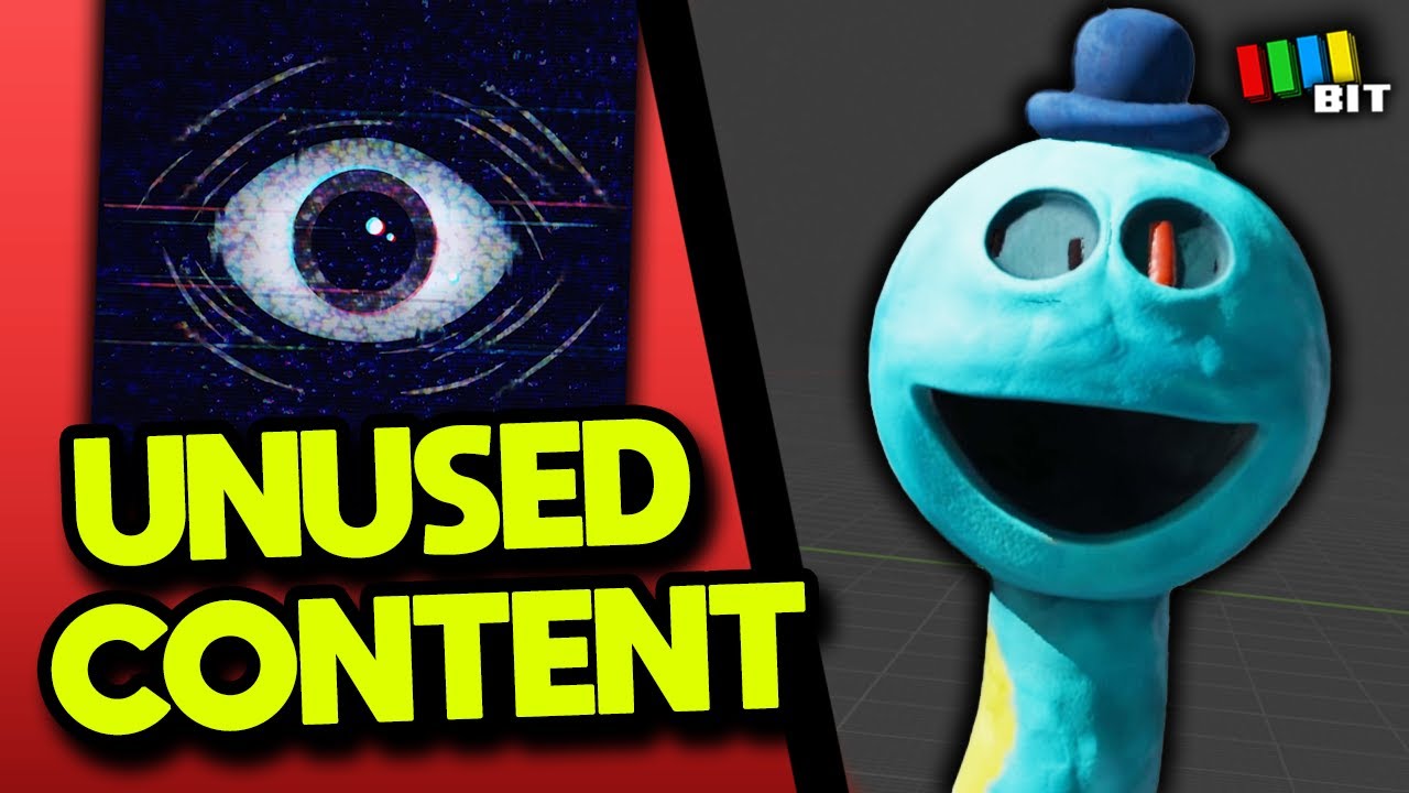 CUT CONTENT in Poppy Playtime Chapter 4 | LOST BITS [TetraBitGaming] - YouTube