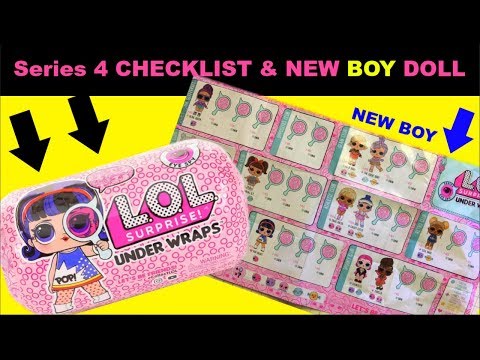 L.O.L. Surprise Under Wraps Doll Names with Pictures: Series 4 Checklist