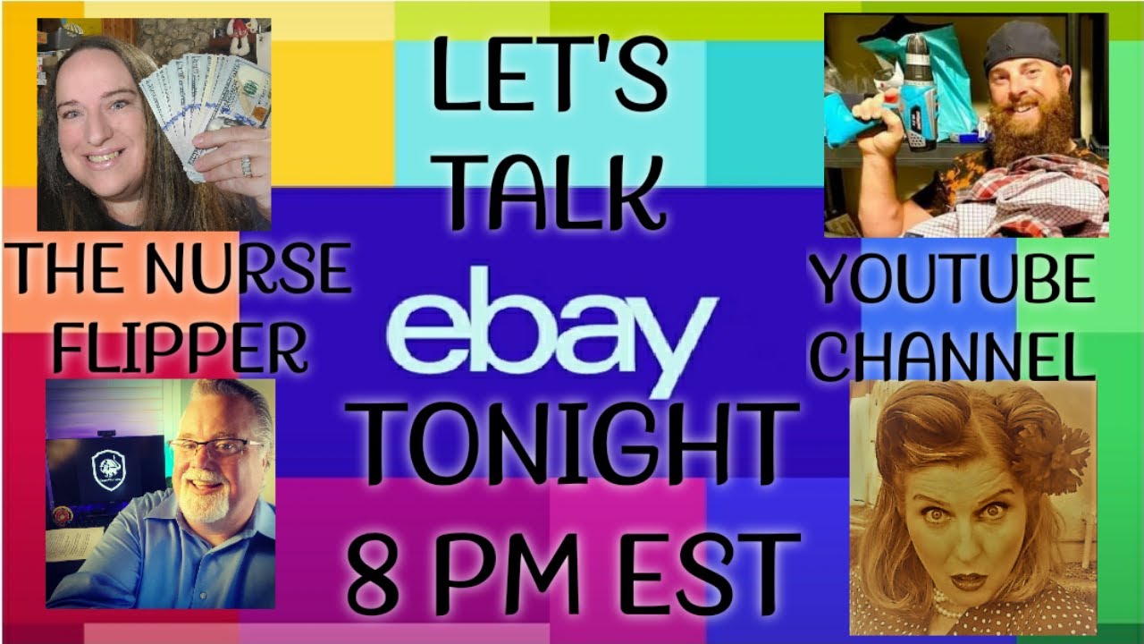 Ebay Reseller Chat LIVE Learn The Nurse Flipper Bearded Thrift Machine ...