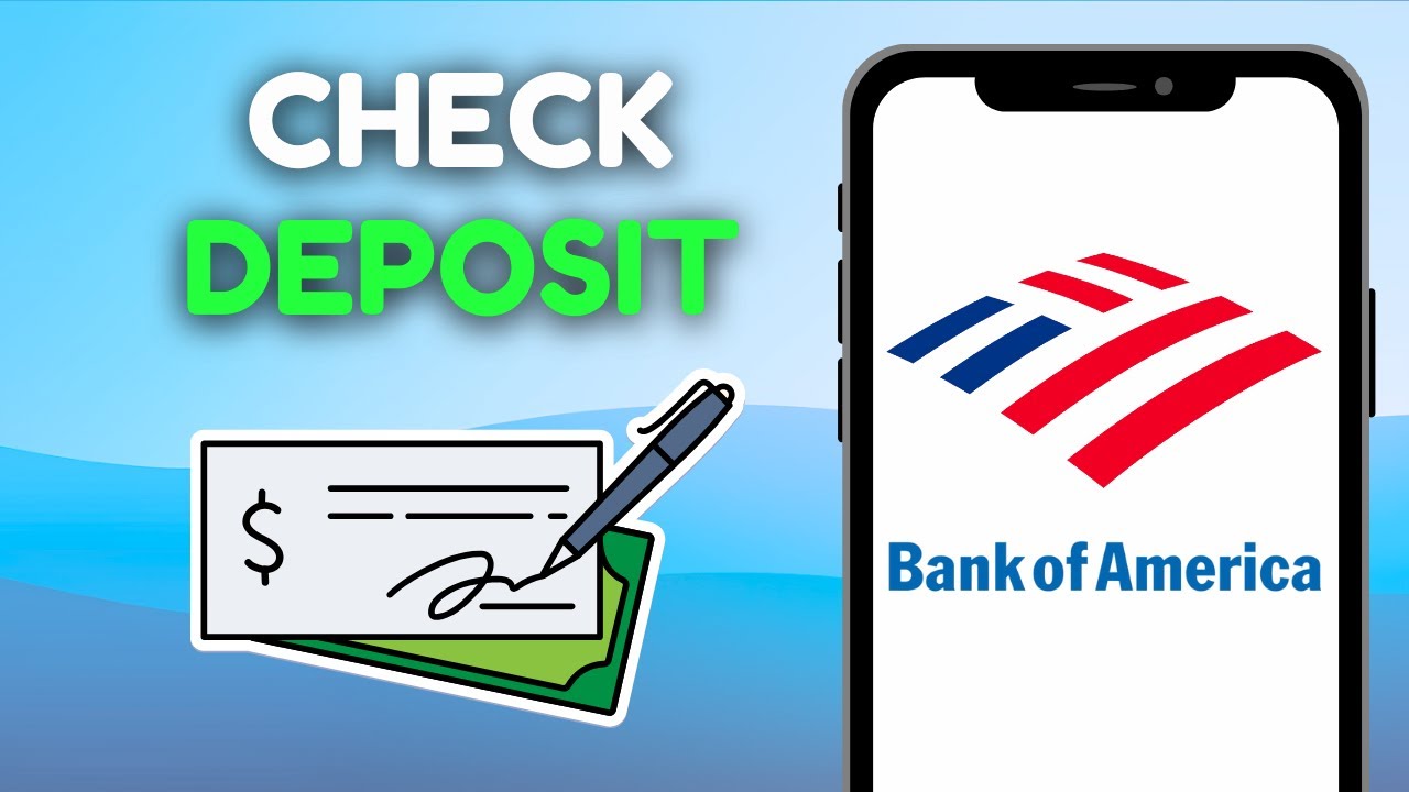 How To Deposit Check on Bank of America App [2024] - YouTube